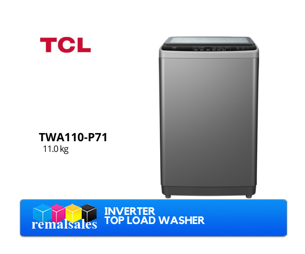 TCL TWA110-P71 11.0 kg Inverter Top Load Washer | Lazada PH