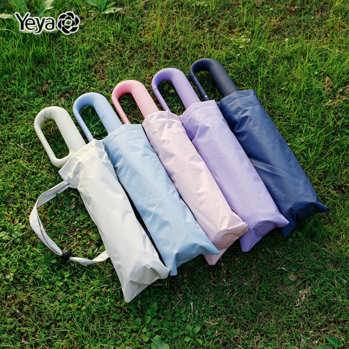 YEYA ใหม่ขยายแหวนหัวเข็มขัด 10 กระดูกร่มธุรกิจสีทึบลมคู่ผู้ชายไวนิล ...