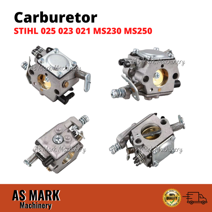 Ms250 Carburetor For STIHL 025 023 021 MS230 Chainsaw Walbro Carburetor ...