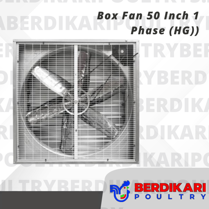 Blower-Box Fan HG 50 inch dengan motor 1 Phase atau 3 phase / Peralatan ...