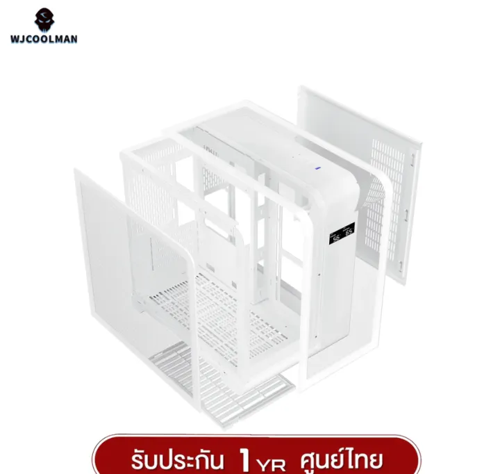 WJCOOLMAN SKYTRIAL Mini m-ATX Tempered Glass Gaming (No Fan)(AIO240 ...