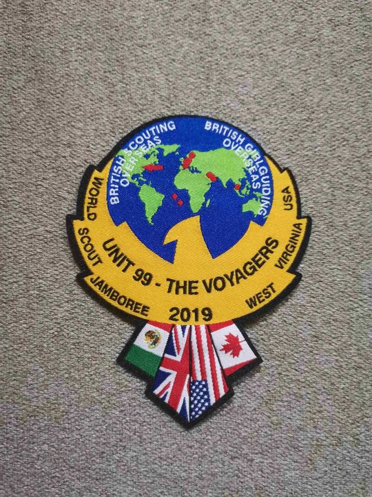 WORLD SCOUT JAMBOREE 2019 WEST VIRGINIA USA UNIT 99 THE VOYAGERS BPY ...