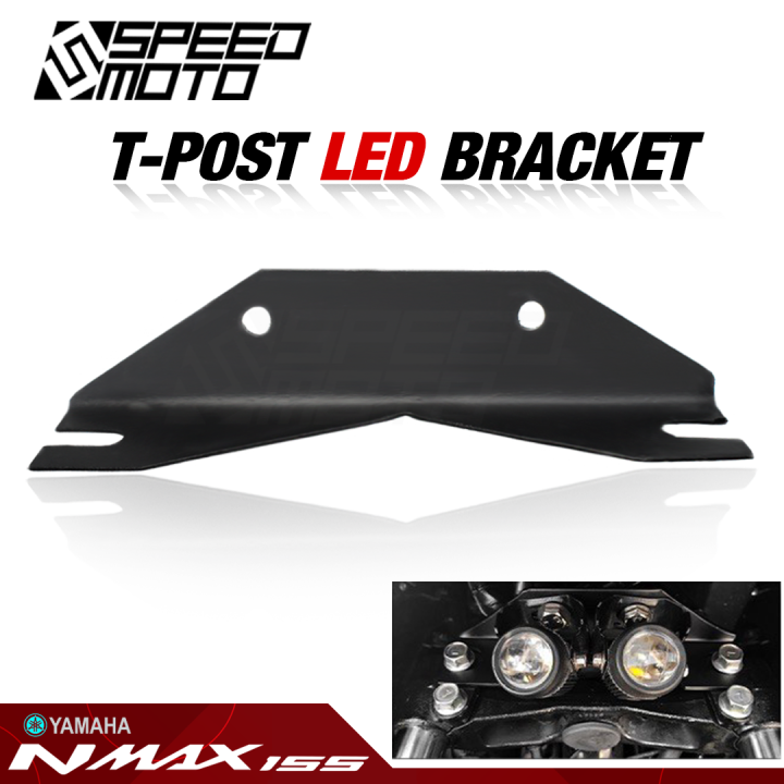 MINI DRIVING LIGHT TPOST LED BRACKET T-2409 FOR YAMAHA NMAX V1 NMAX V2 ...
