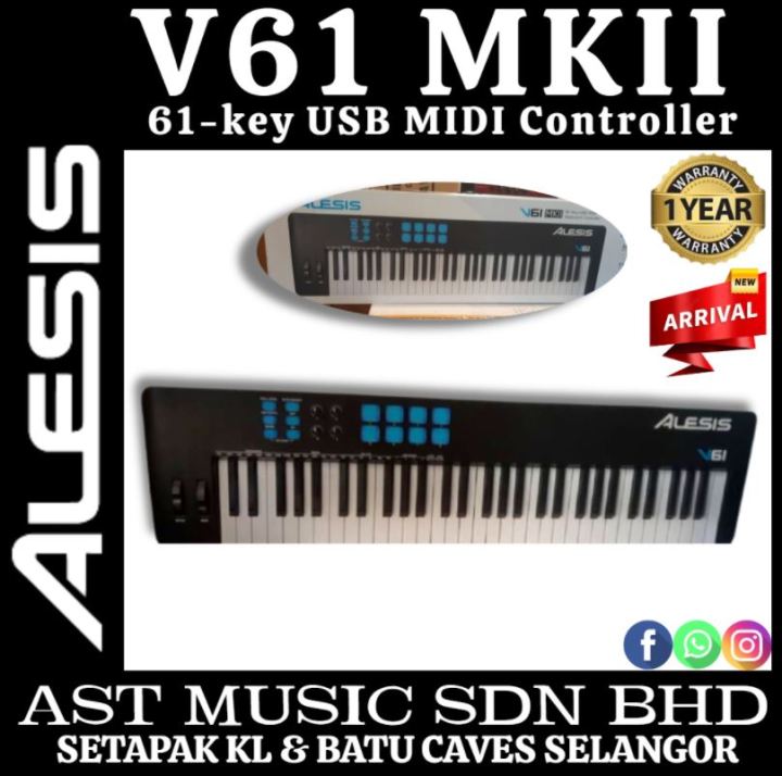 Alesis V61 MKII 61-key USB MIDI Controller | Lazada