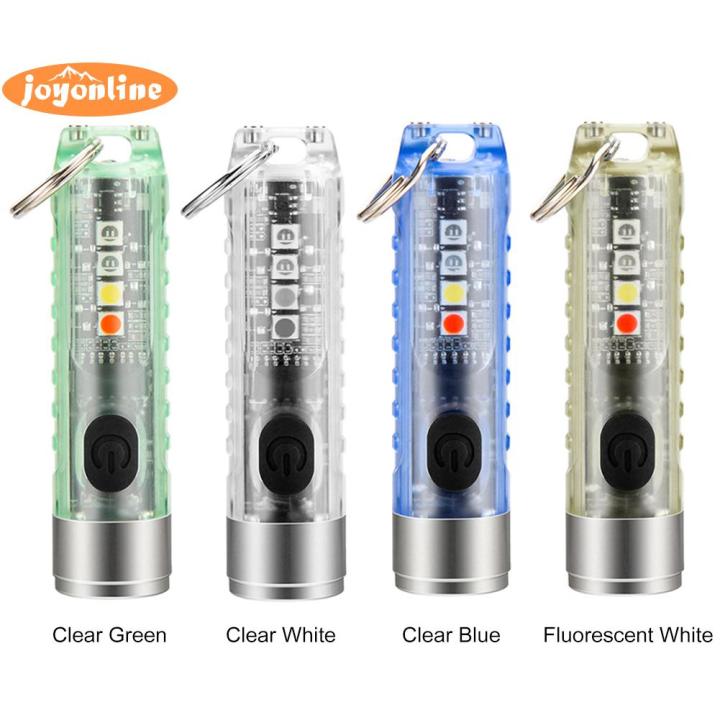 Camping SST20 LED Mini Keychain Flashlight Waterproof 400lm UV Purple ...