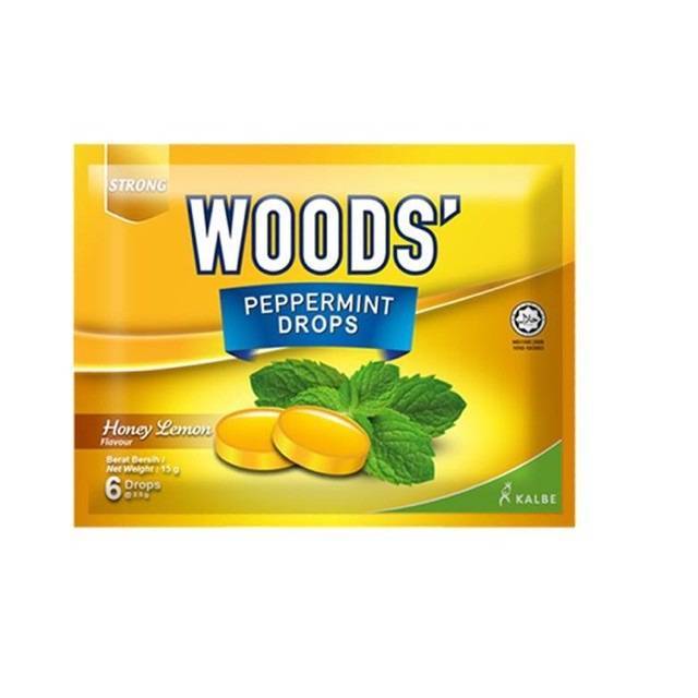 WOODS LOZENGES 15G 6'S - HONEY LEMON | Lazada