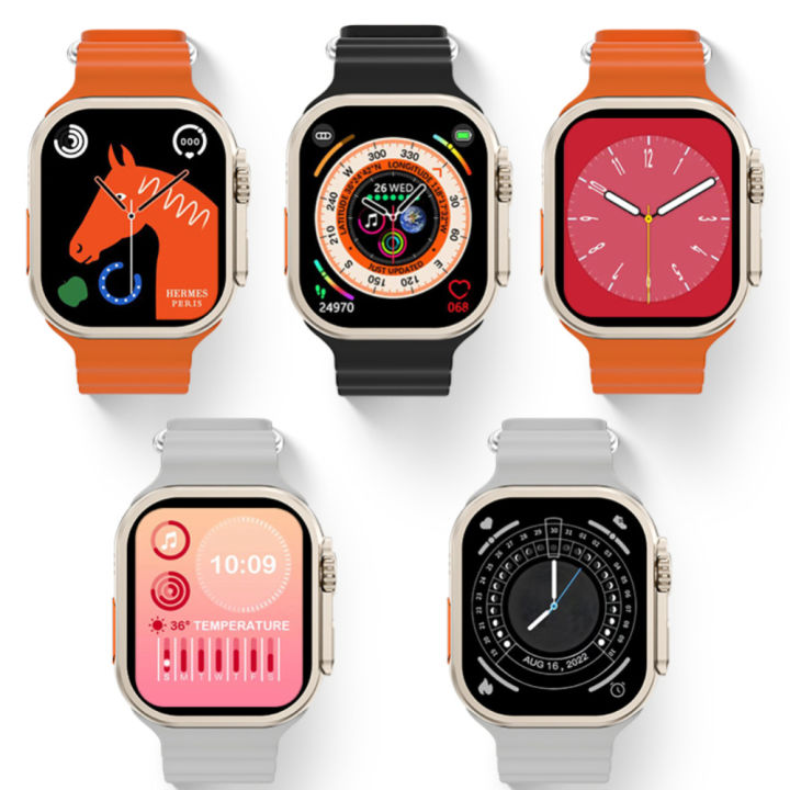 S8 Ultra MAX Smart Watch Waterproof Bluetooth Call Men Watch Heart Rate ...