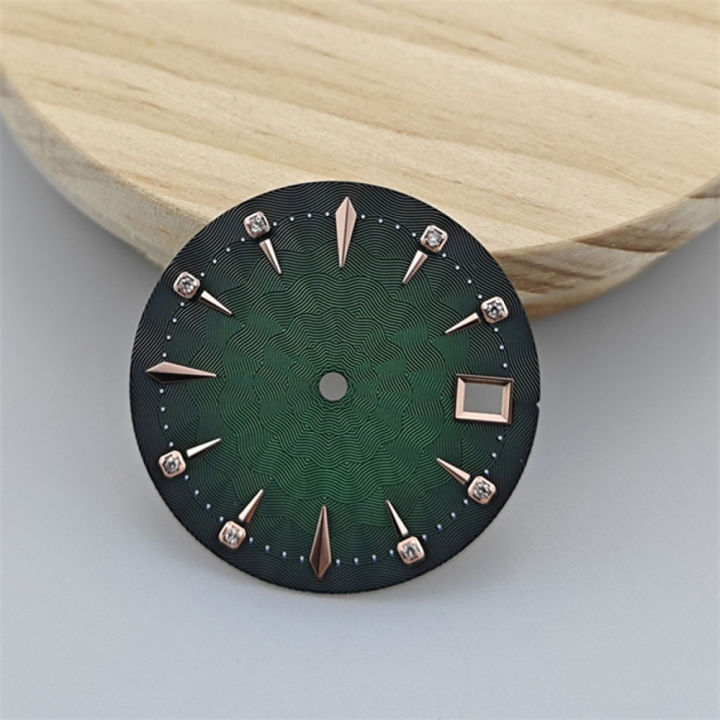 29MM Watch Dial Cocktail Design Women's Dial Radial Single Calendar ...