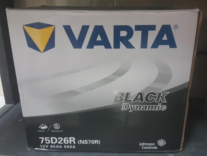 VARTA NS70R (75D26R *higher spec*) Car Battery | Lazada