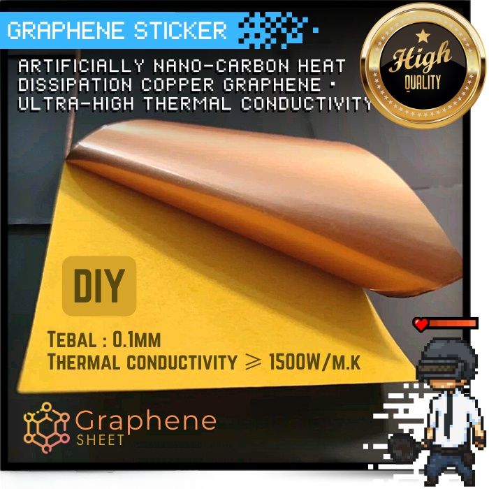 Graphene Copper Sheet Thermal Sticker Graphite for Passive Heatsink ...