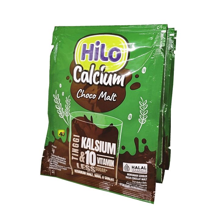 HiLo CALCIUM - Minuman Cokelat Tinggi Kalsium - Paket 5 sachet | Lazada ...