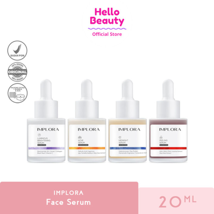IMPLORA Serum Wajah 20ML | Lazada Indonesia
