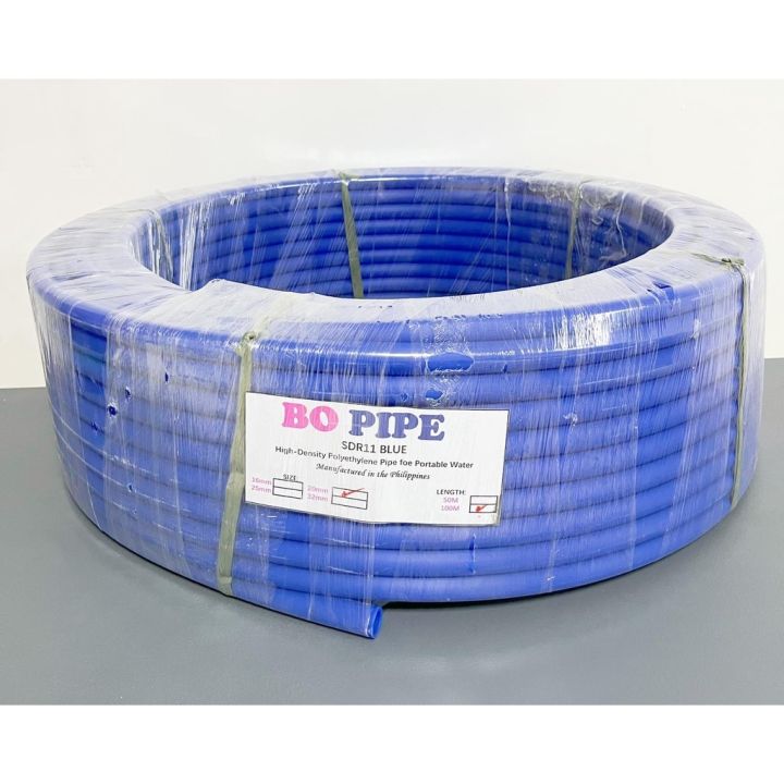 COD 1/2 (20mm) ，3/4，1 ，PVC HDPE HOSE PIPE SDR 11 （Blue/black）100 meters ...