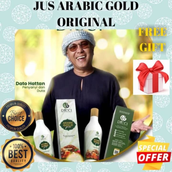 ⚡JUS ARABIC GOLD⚡ 100 ORIGINAL, JUS ARABIC GUM,JUS SAKIT BUAH PINGGANG ...