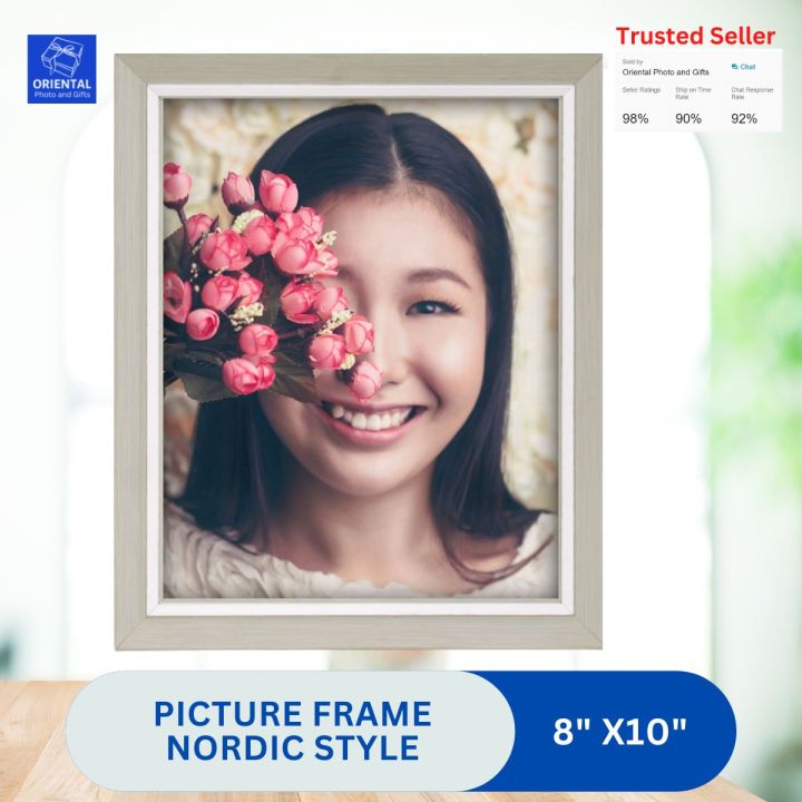 Picture Frame 8R with out matting Nordic Style for Graduation Photo or ...