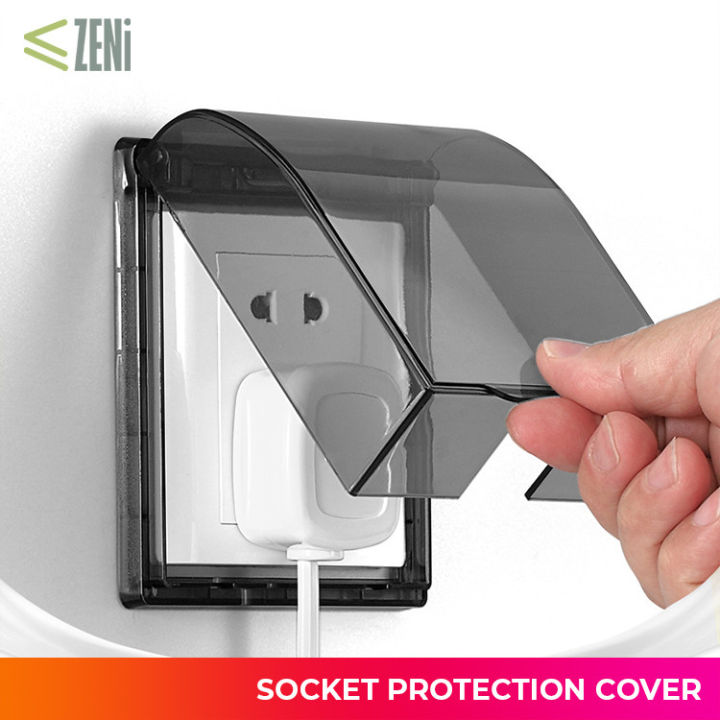 ZENi Socket Switch Cover | Water Splash Protection Case for Bathroom ...