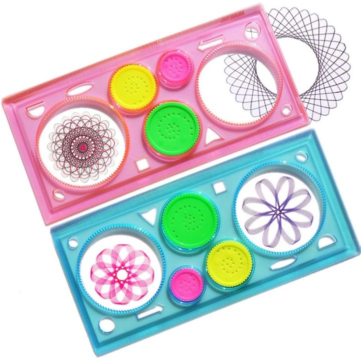Design Ruler Goodie Bag Spirograph Drawing Ruler Gift Bag | Lazada ...
