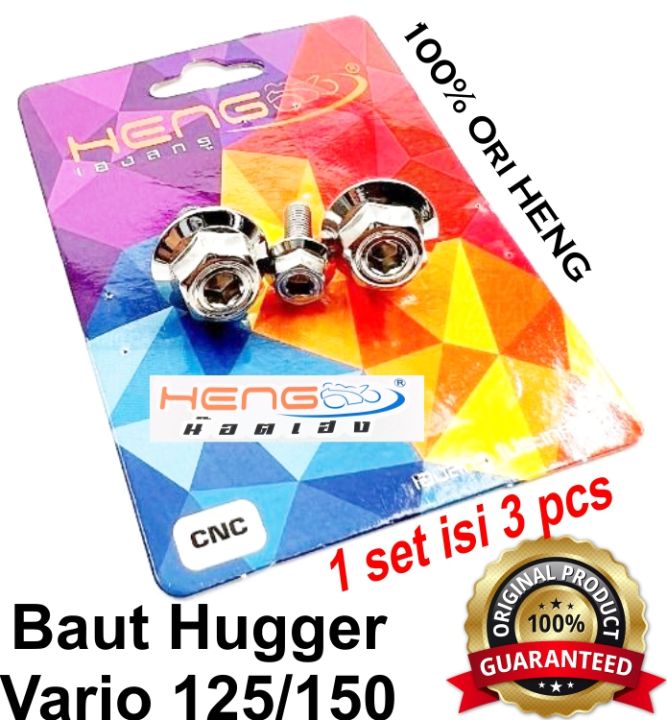Baut Probolt SET Hugger Vario 125 150 Airblade 2 Kunci Stainless Asli Heng Thailand | Lazada ...