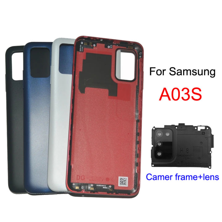 Original Back Housing Frame Cover Replacement For Samsung Galaxy A03S ...