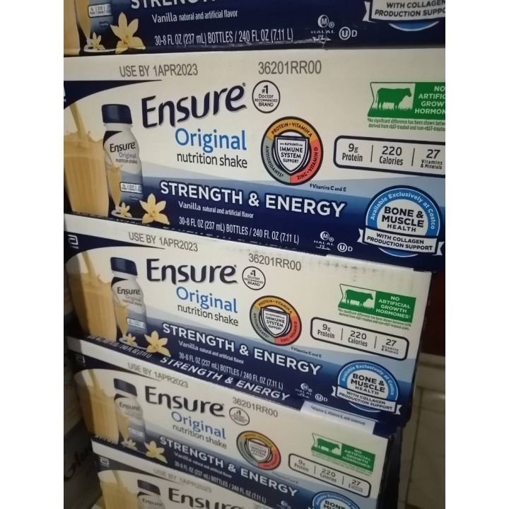 Ensure Vanilla Nutrition Shake - Box | Lazada PH