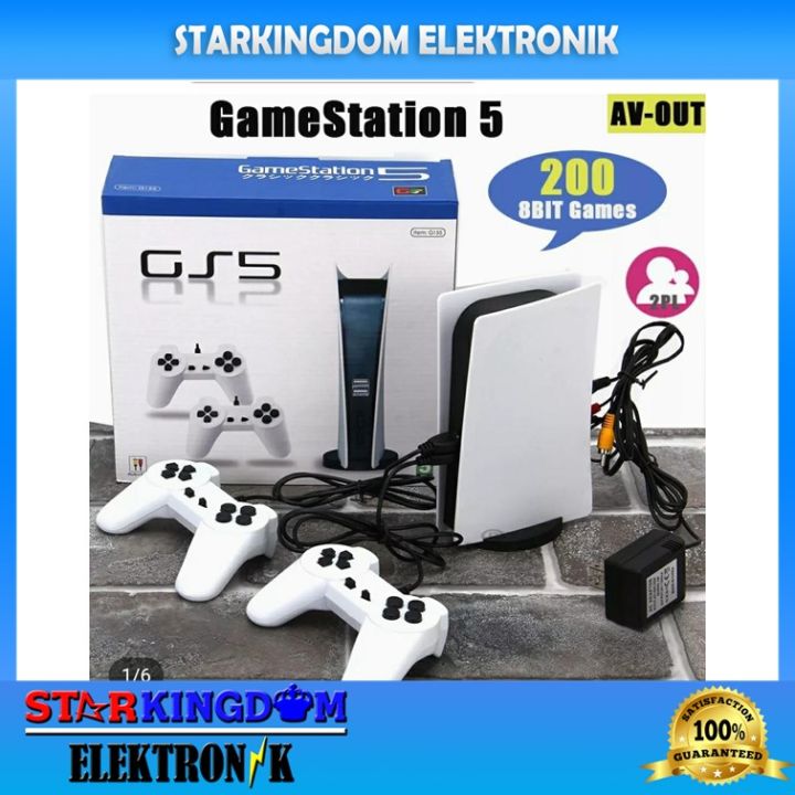 Video Game NES Classic Mini Built In 200 Games Retro AV GS5 Model PS5 2 Player Console | Lazada ...