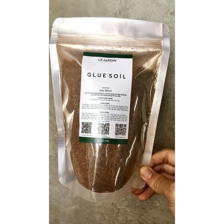 Glue Soil (Peat clay) - Đất kết dính tạo tường rêu/ bố cục đứng - set ...
