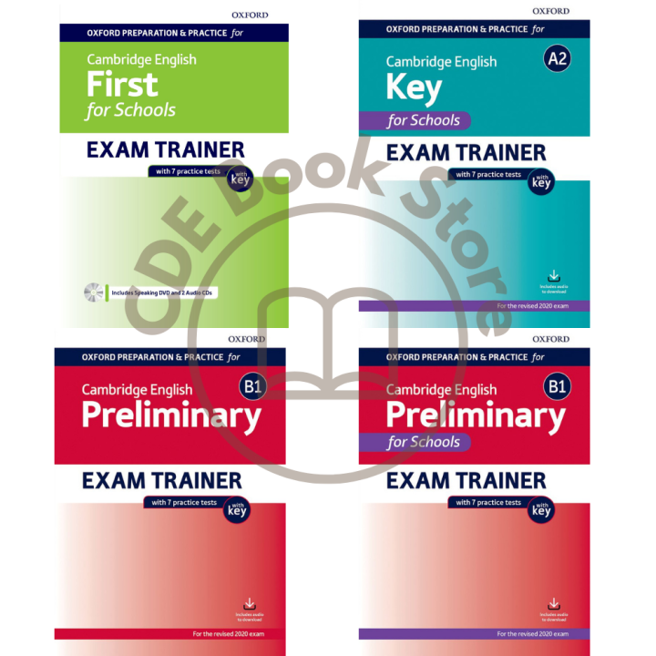 Oxford Preparation and Practice for Cambridge English Exam Trainer (A2 Key / B1 Preliminary / B2 ...