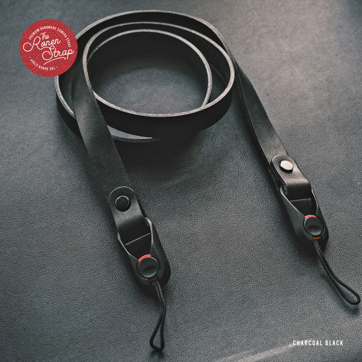 Premium Handcrafted leather camera strap with Quick Release Buckle ...