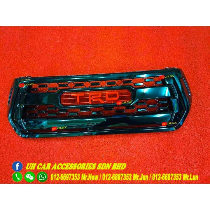 TOYOTA HILUX REVO ROCCO TRD FRONT GRILL GRILLE | Lazada
