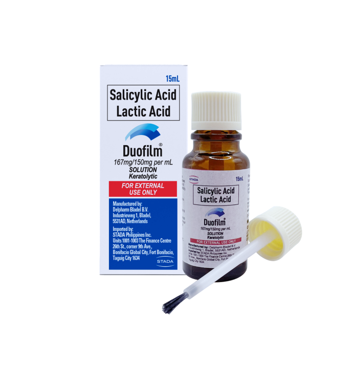 DUOFILM Salicylic Acid + Lactic Acid Solution 167mg/150mg 15ml | Lazada PH