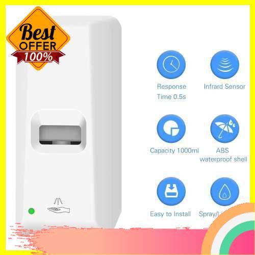 Automatic Touchless Sprayer Soap Dispenser 1000ML Equipped with ...
