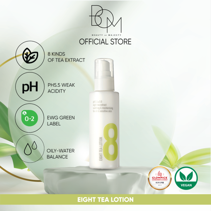 BOM EIGHT TEA LOTION [EXP 2025.12.31 WITHOUT PACKAGING] | Lazada