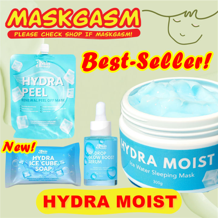 HYDRA MOIST - J Skin Ice Water Sleeping Mask - HYDRA SOAP, HYDROP, and ...