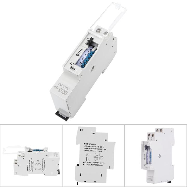 Time Switch Adopt Rail Installation Method High Accuracy 1P Time Switch ...