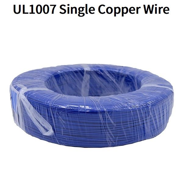 5M/50M Single Core Wire UL1007 PVC Tinned Copper Line 14/16/18/20/22/24 ...