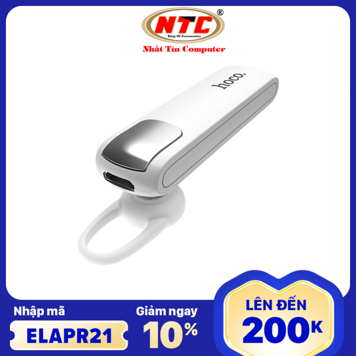 Tai nghe bluetooth Hoco E37 Gratified business V4.1 (Pin cực khủng 15h đàm thoại) - Hãng phân ...