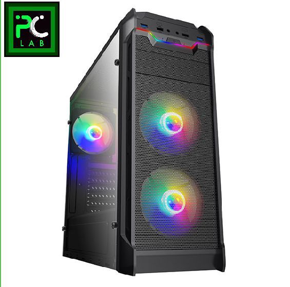 Trendsonic Successor SU06A with 3x120mm ARGB Fans - Black | Lazada PH