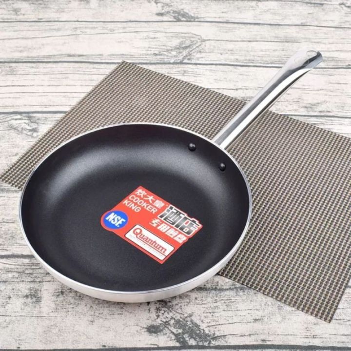 Stainless Steel Non Stick Frying Pan Quantum Cookware 26-28cm | Lazada