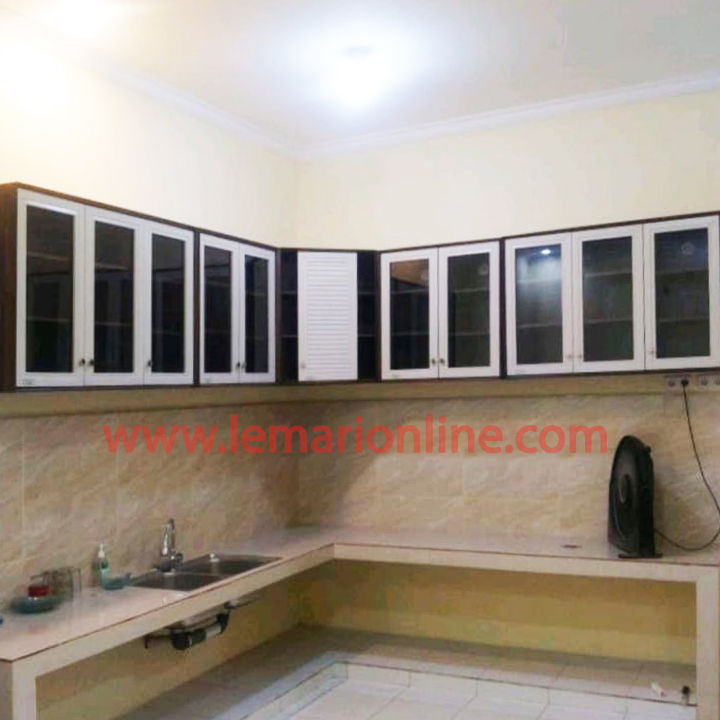 Kitchen Set Atas Lemari Dapur Set L (Full Set) | Lazada Indonesia