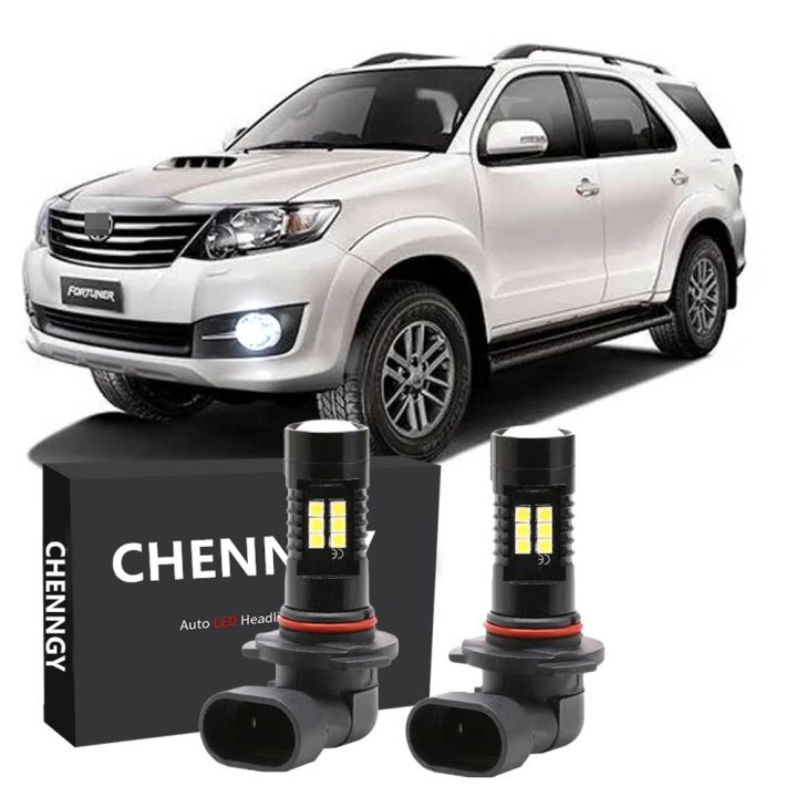 For Toyota ForTUNER 2012 2013 2014 Front Projector fog lamp light Bulbs ...