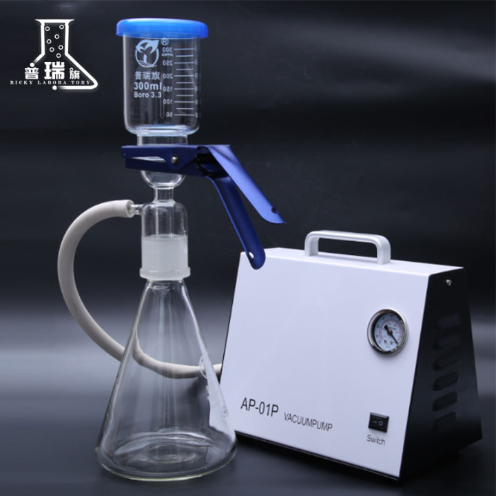 Vacuum filtration device laboratory solvent filter glass sand core ...