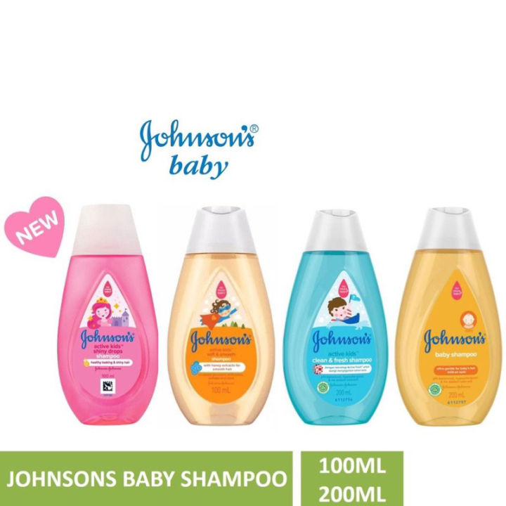 JOHNSON'S Baby Shampoo & Conditioner Johnson Active Kids Shampoo 100ml ...