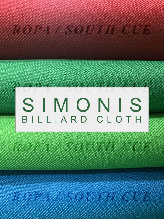 Original Simonis Premium Billiard Cloth - Taiwan (1 SET) | Lazada PH