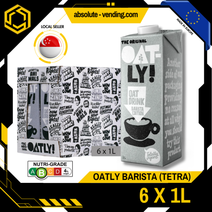 OATLY Barista Edition Oat Milk 1L X 6 (TETRA) | Lazada Singapore