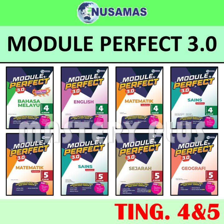 MODULE PERFECT 3.0 TINGKATAN 4 & TINGKATAN 5 KSSM 2025 | MODULE PERFECT ...