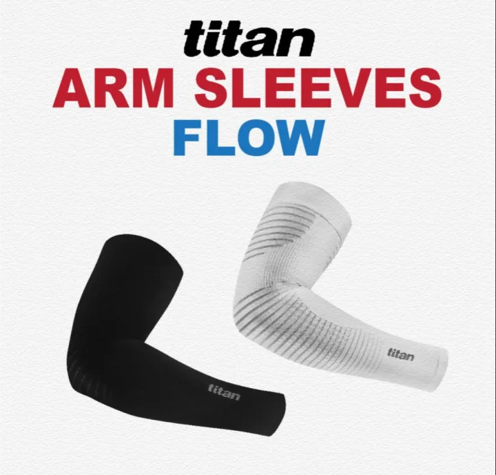 Titan Arm Sleeves Flow (ปลอกแขนใส่ออกกำลังกาย) | Lazada.co.th