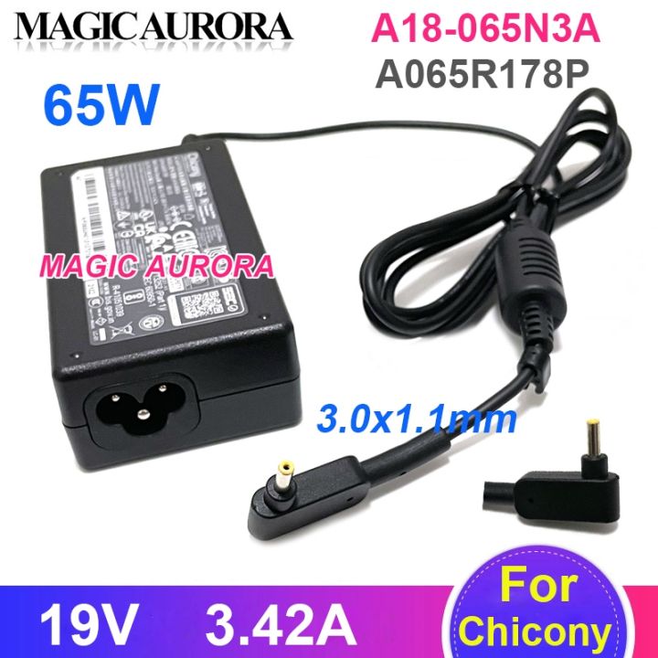 Genuine Chicony A18-065N3A 65W Charger 19V 3.42A A065R178P AC Adapter ...