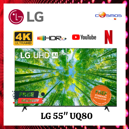 [INSTALLATION] LG 55" UQ80 Series 4K Smart UHD TV with AI ThinQ® (2022 ...