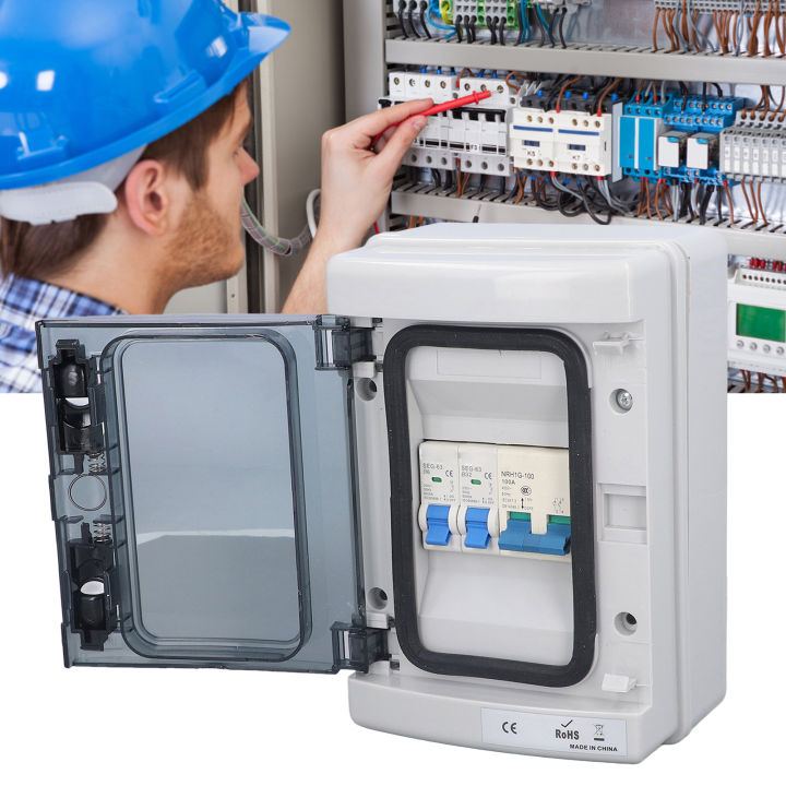 Waterproof Distribution Box Circuit Breaker Boxes Overcurrent ...