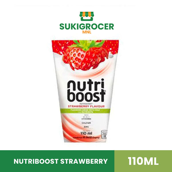 Nutriboost Strawberry 110ml | Lazada PH